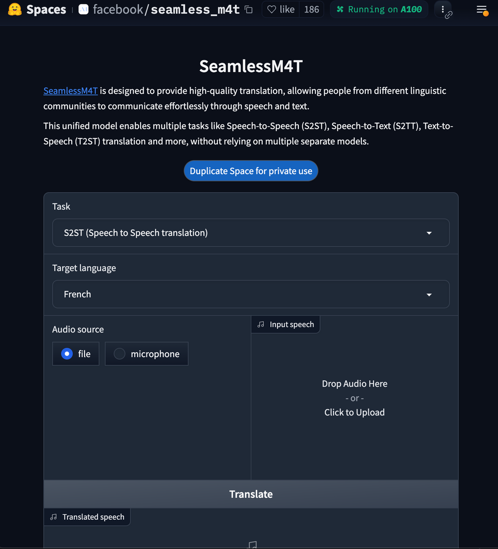 【SeamlessM4t】Metaの多言語翻訳AI、使い方から実践まで徹底解説 | WEEL