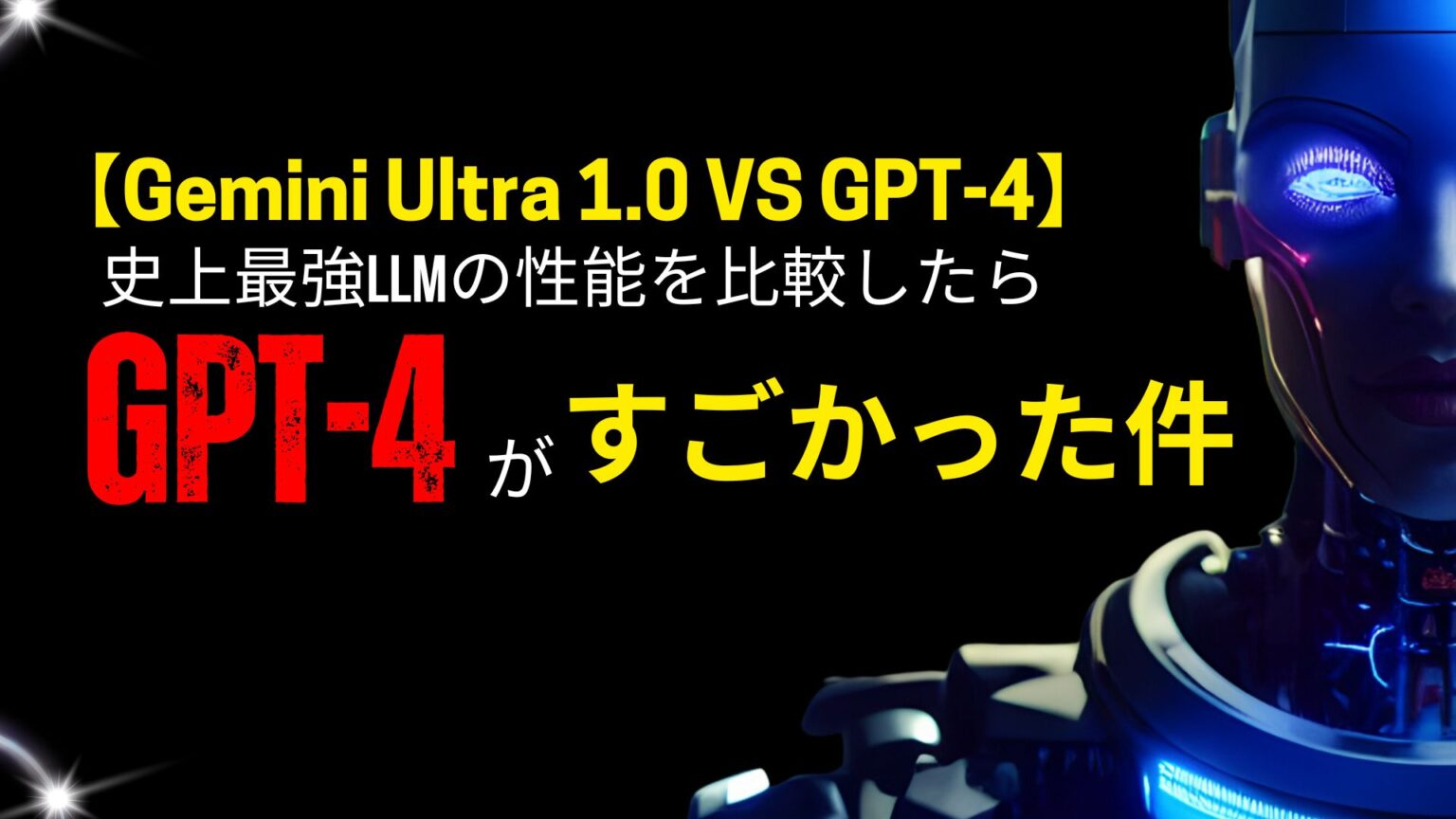 【Gemini Ultra 1.0 VS GPT-4】史上最強LLMの性能を比較したら普通にGPT-4の方がすごかった件 | WEEL