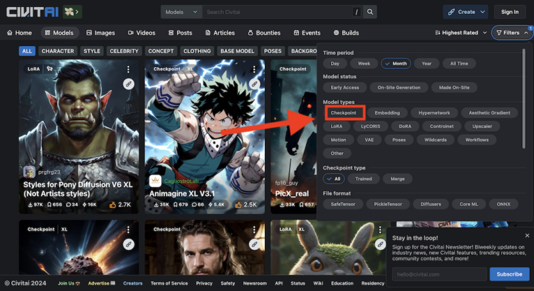 生成画像の幅を広げるStable DiffusionのCheckpointとは？導入方法とおすすめモデルを紹介！ | WEEL