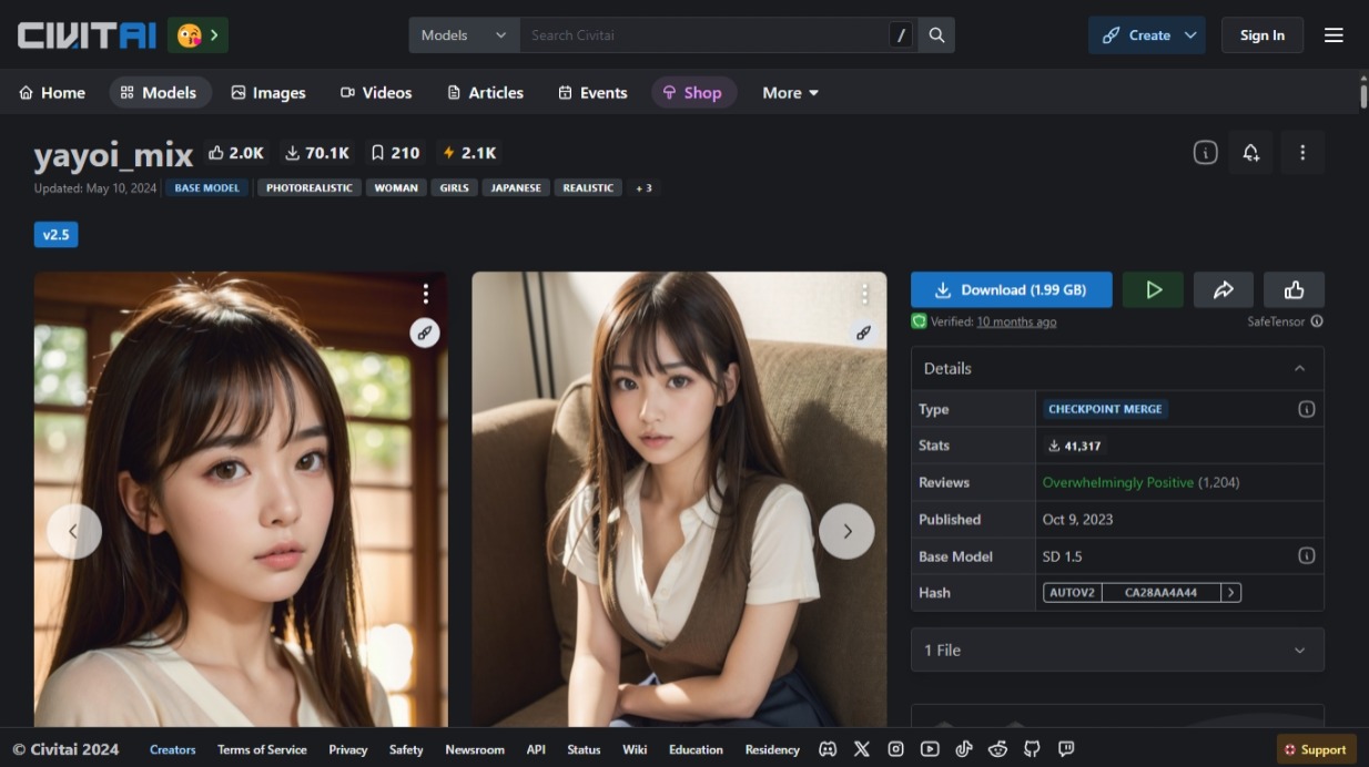 Civitaiで広がるStable Diffusionの可能性！使い方や注意点、おすすめモデルまで徹底解説 | WEEL