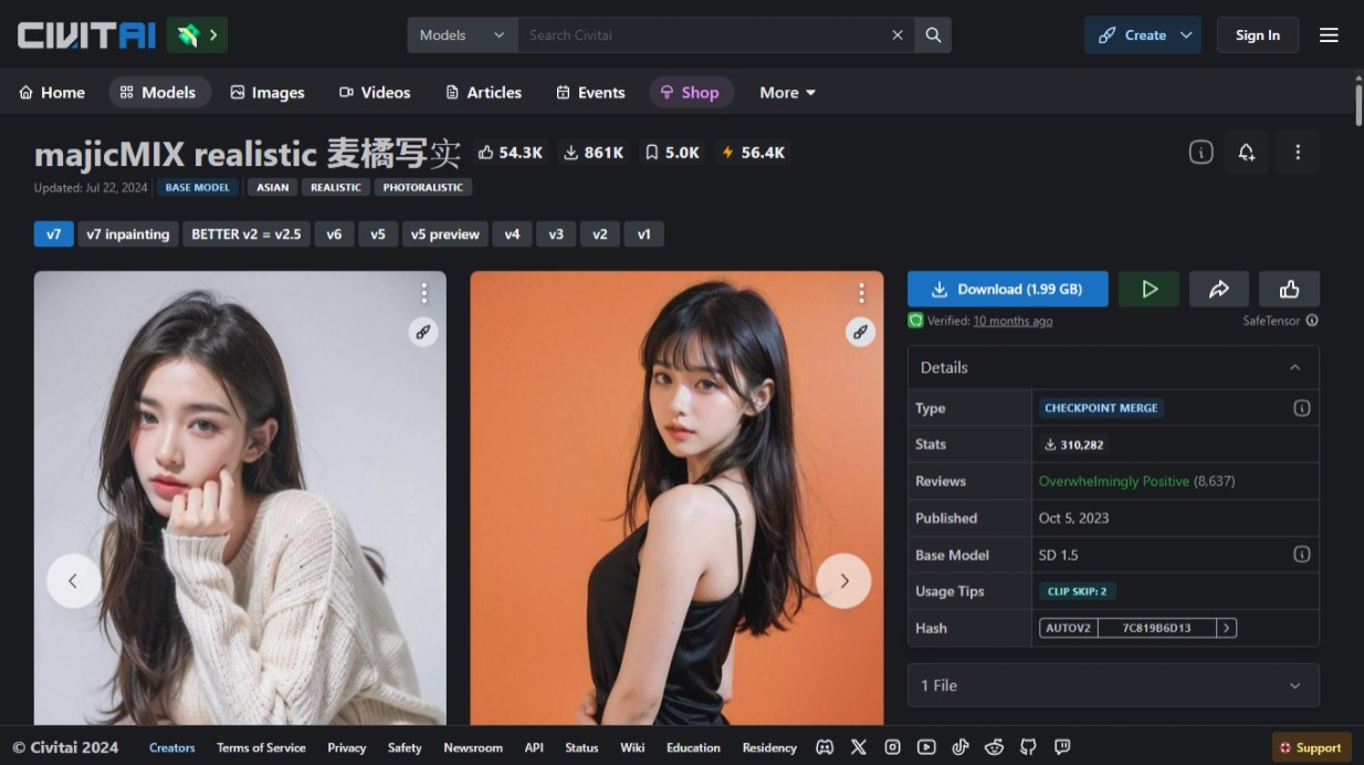 Civitaiで広がるStable Diffusionの可能性！使い方や注意点、おすすめモデルまで徹底解説 | WEEL