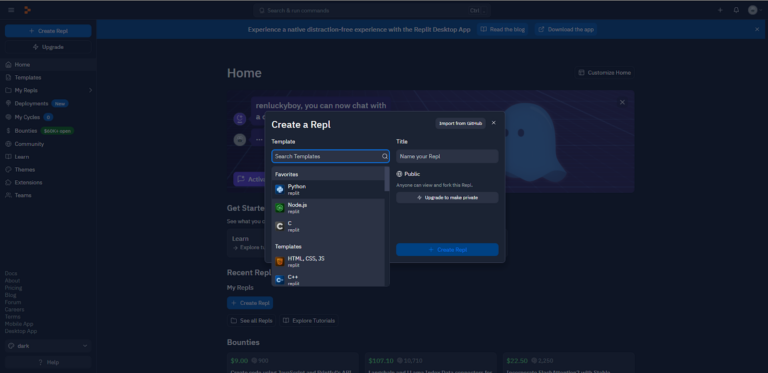 Replitとは？初心者でも簡単にアプリ開発！使い方や料金、機能を徹底解説 | WEEL