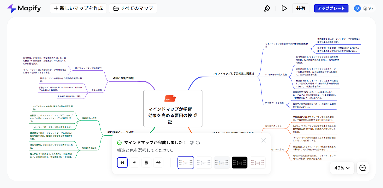 Mapifyで情報整理が変わる！AIマインドマップツールの使い方や料金プラン、活用事例を徹底解説 | WEEL
