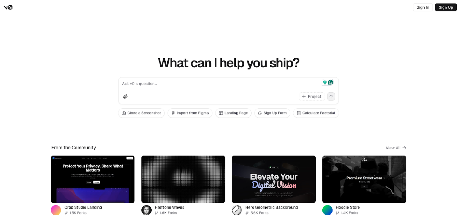 【Vercel v0でUI作成】使い方や料金、デプロイから活用事例までを徹底解説！ | WEEL