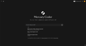 【Mercury】拡散LLMで爆速コーディング？AIモデルの概要や使い方、料金を徹底解説 | WEEL