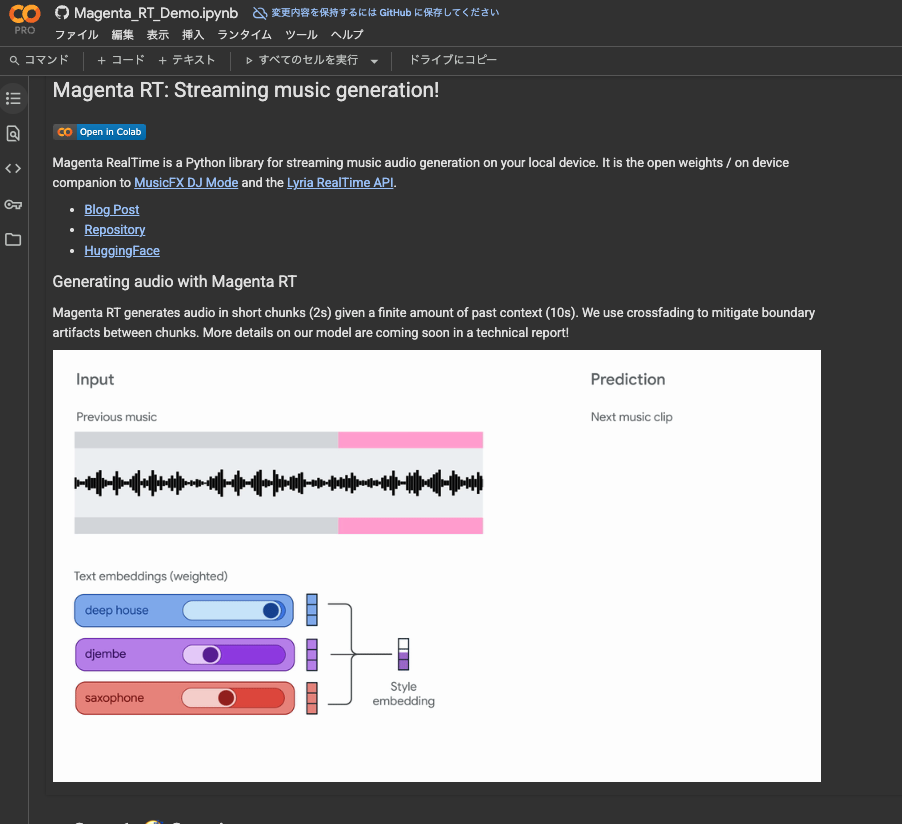 【Google Magenta realtime】演奏と生成が融合！Google発リアルタイム音楽AIを徹底解説 | WEEL
